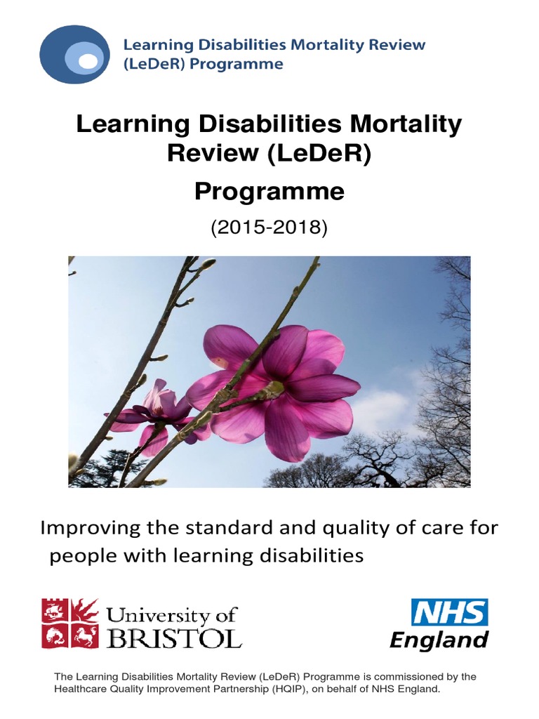 LeDeR Programme Leaflet For Families FINAL | PDF | Health Economics ...