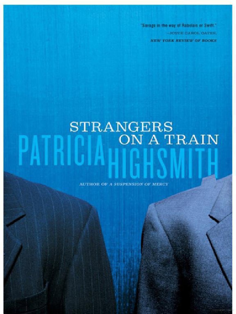 Strangers On A Train Patricia Highsmith | PDF | Nature
