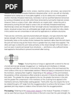 Snug-Tightened Bolt Installation Guide | PDF | Mechanical Engineering