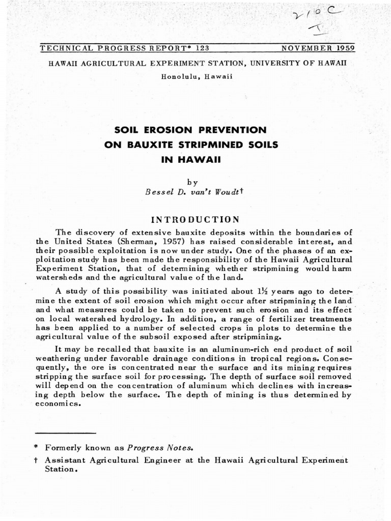 Soil Erosion | PDF | Topsoil | Rain