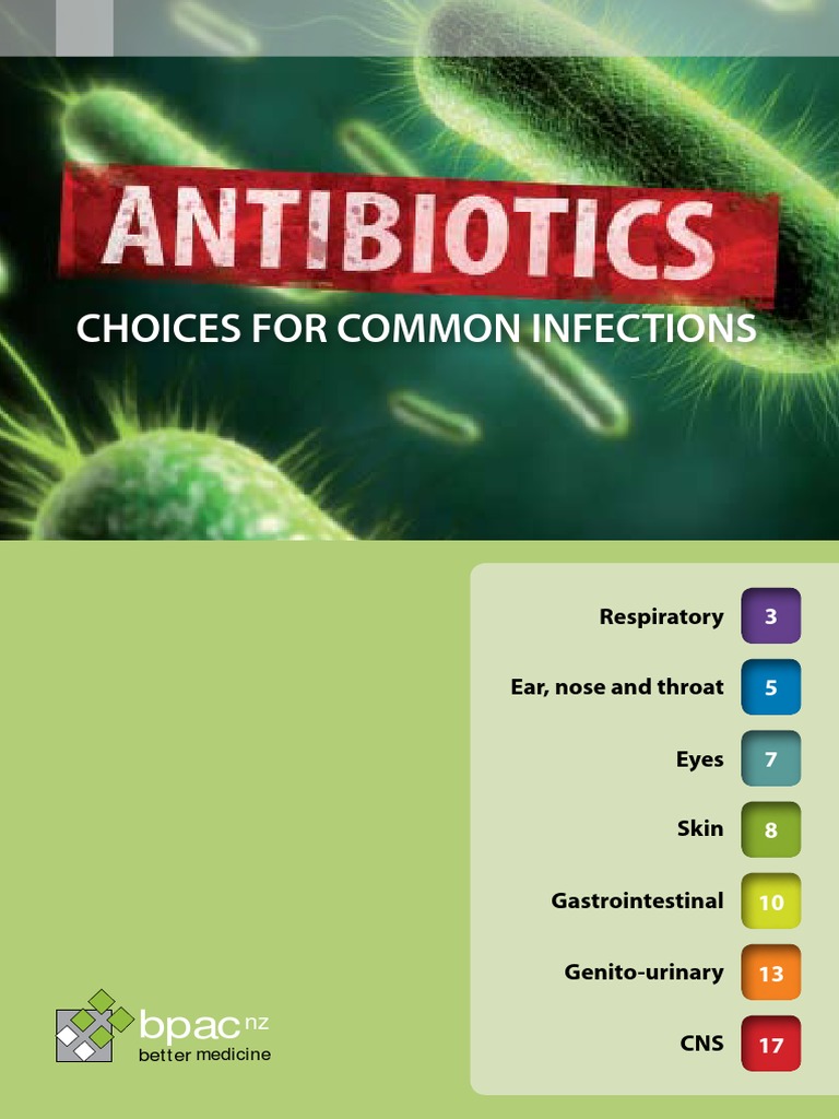 Bpac Antibiotics Booklet PDF | PDF | Pneumonia | Antibiotics