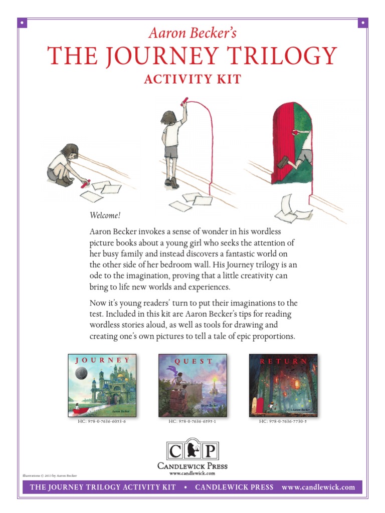 Aaron Becker's The Journey Trilogy Activity Kit | Children's Literature ...