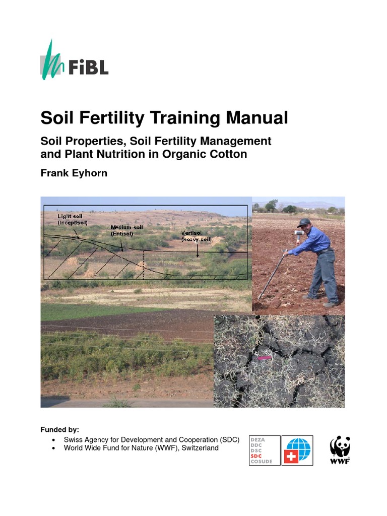 Soil Training Manual Text PDF | PDF | Plant Nutrition | Organic Matter