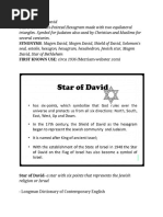 The Star of David Zodiac Information Charts | PDF