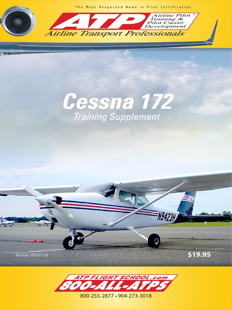 ATP Cessna 172 Training Supplement | PDF | Landing Gear | Carburetor