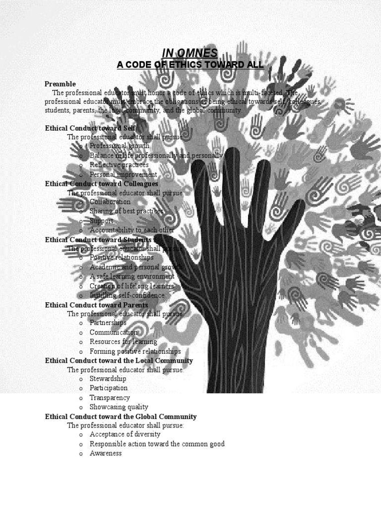 Educator's Code of Ethics Guide | PDF