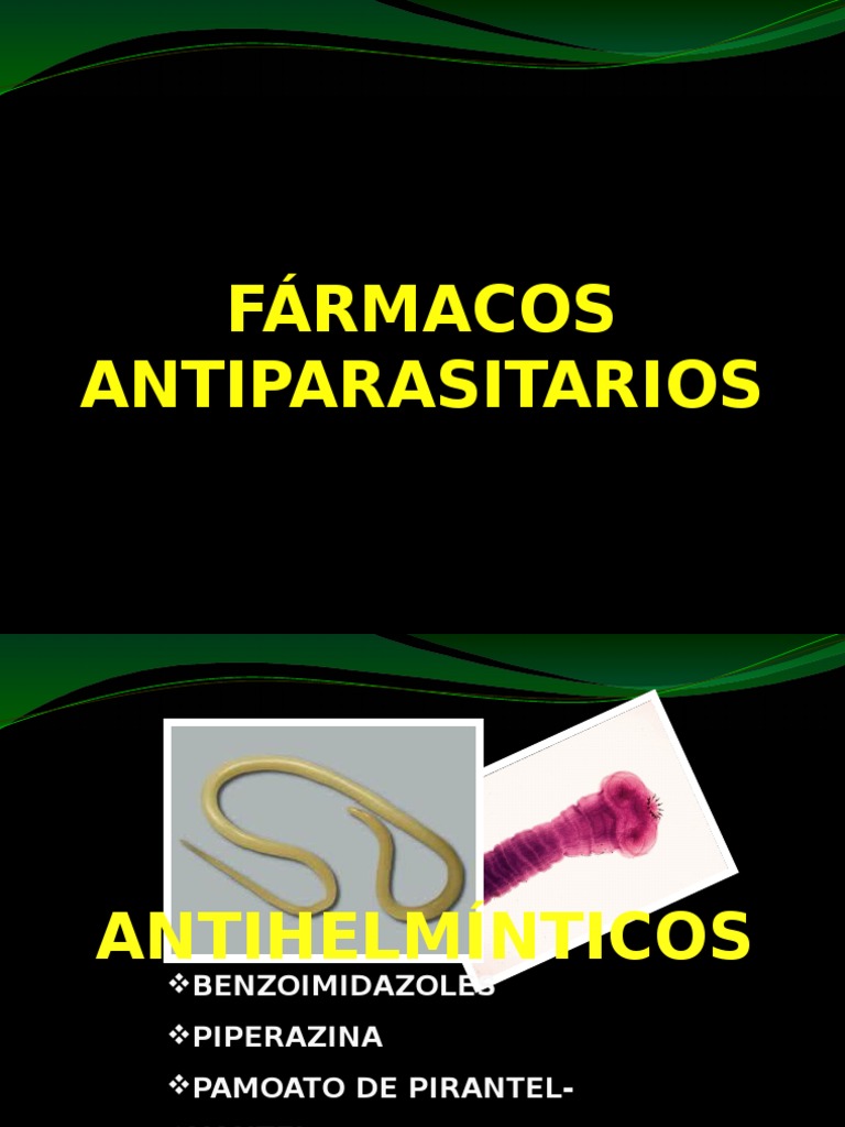 Farmacos Antiparasitarios | PDF | Farmacología | Drogas