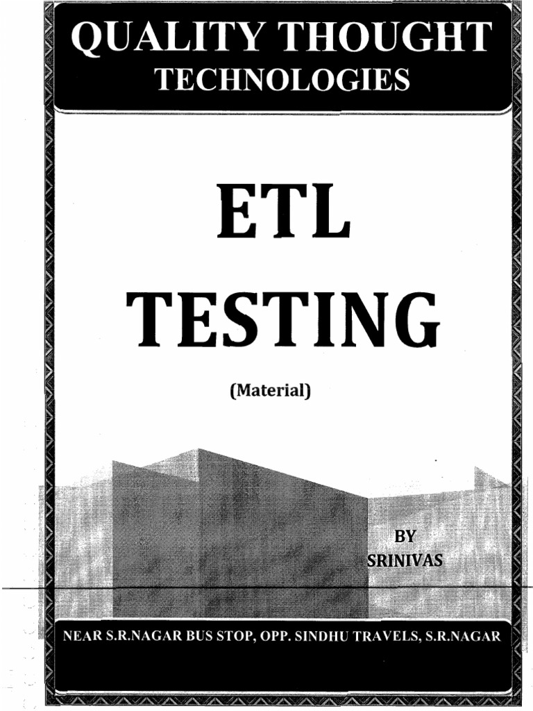 Etl Testing | PDF