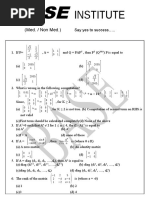 Advanced Problems in Algebra for JEE Mains Advanced , Yellow Book ...