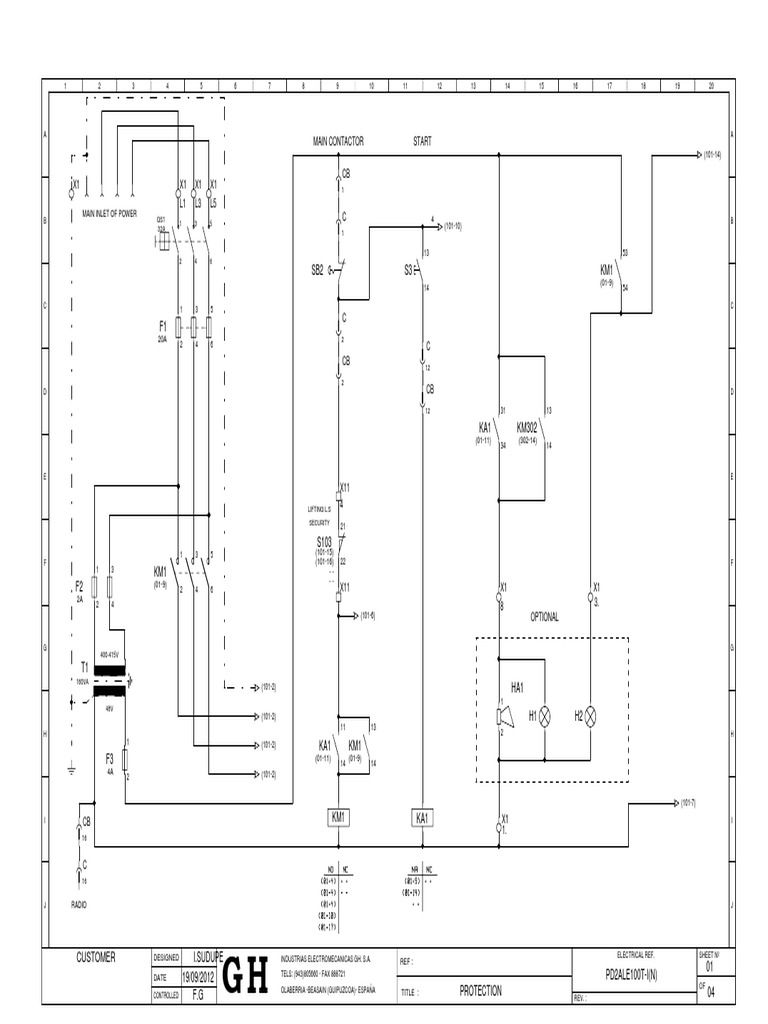 GH Electrical Wiring Diagram | PDF | Power Engineering | Power (Physics)