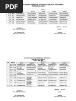 Contoh Dari Program BK Tahunan, Semesteran, Bulanan, Mingguan, Dan Harian | PDF