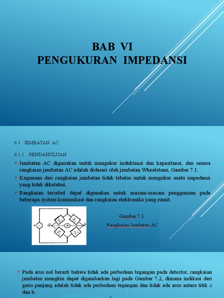 Pengukuran Impedansi | PDF