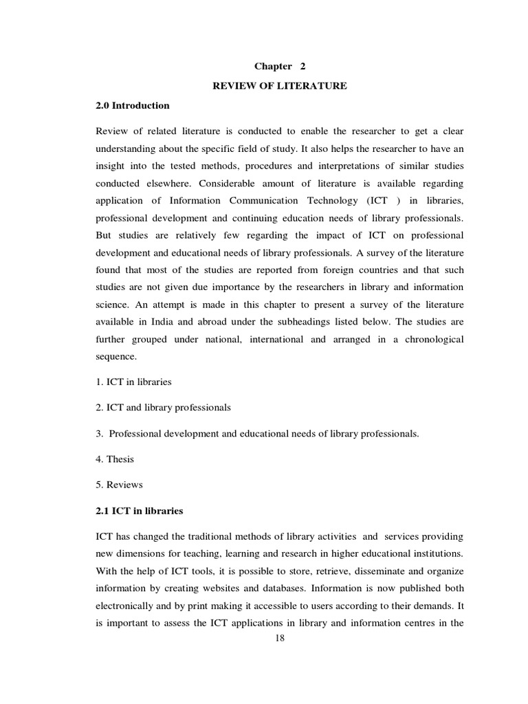 11 Chapter 2 | PDF | Librarian | Libraries