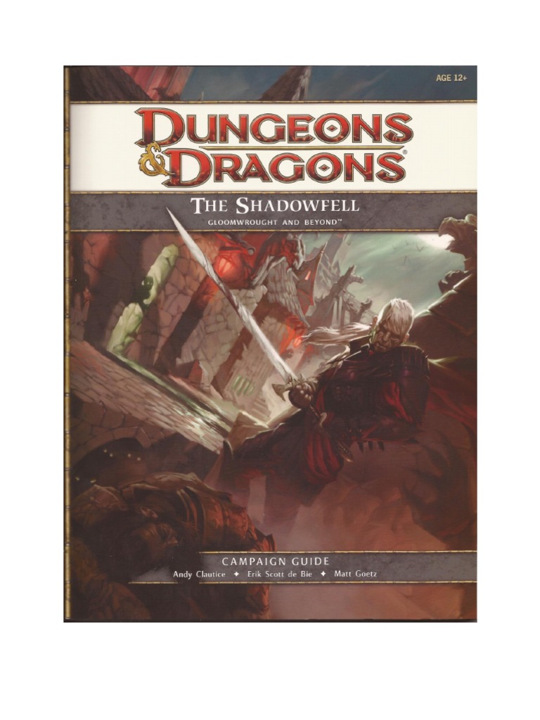 (D&D 4.0) The Shadowfell - Gloomwrought and Beyond PDF | PDF