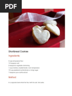 Shortbread Cookies Recipe - Preppy Kitchen | PDF | Butter | Baking