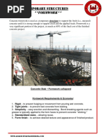 Formwork Design | PDF | Beam (Structure) | Building Materials