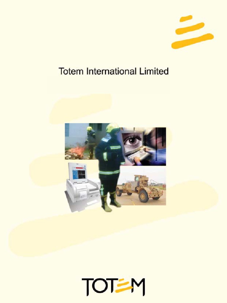 E Brochure Mar10 Totem International Safety Security Solutions | PDF ...