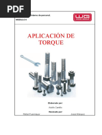 Tabla de Torque para Tornillos | PDF | Tornillo | Perforación
