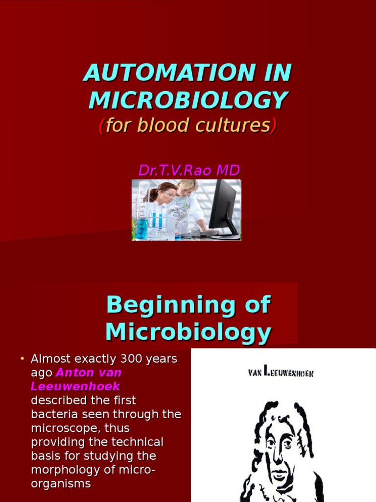 Automation in Microbiology | PDF | Infection | Microbiology