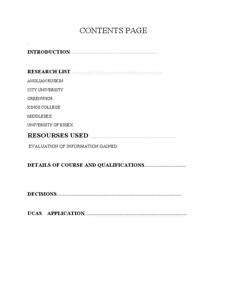 University Application Research Guide | PDF