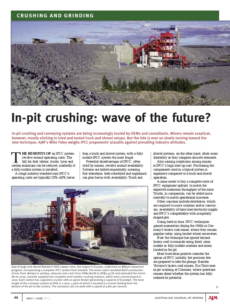 In-Pit Crushing and Conveying Systems: Evaluating the Benefits and ...