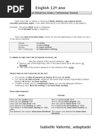 Impersonal Passive Exercises | PDF