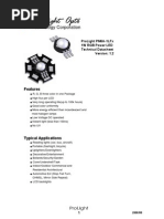 Data Sheet Led 5mm RGB | PDF | Light Emitting Diode | Color
