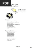Data Sheet Led 5mm RGB | PDF | Light Emitting Diode | Color