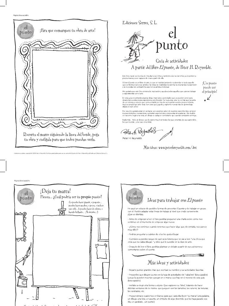 El Punto Peter H. Reynolds Extracto SNAE057 | PDF