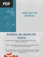 Tabla de Moyers | PDF