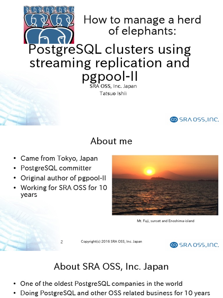 pgpool-II - Streaming Replication | PDF | Postgre Sql | Databases