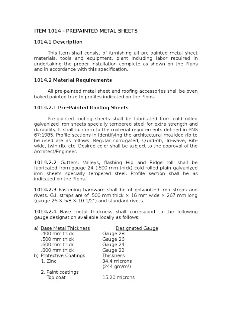 Item 1014 | PDF | Sheet Metal | Rivet