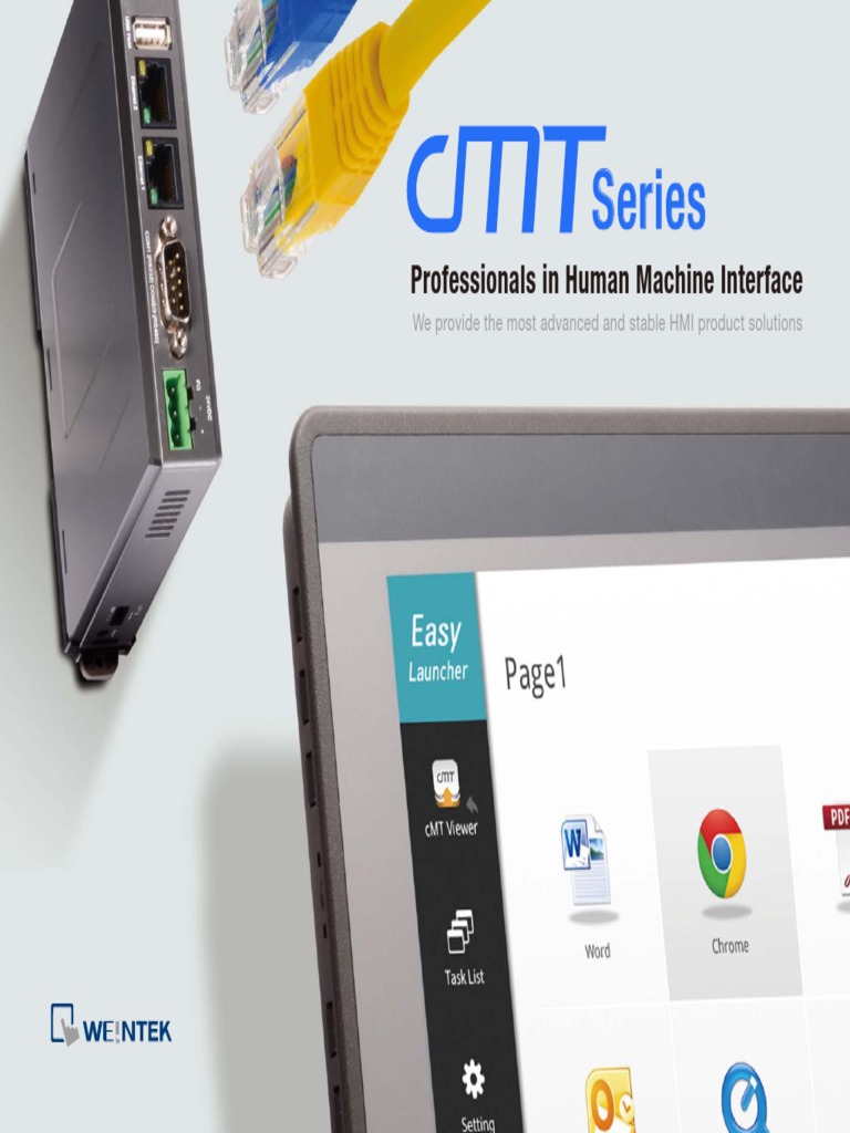 CMT Brochure EN PDF | PDF | Touchscreen | Personal Computers