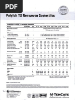 TenCate Polyfelt TS Nonwoven Geotextiles | PDF | Nonwoven Fabric ...