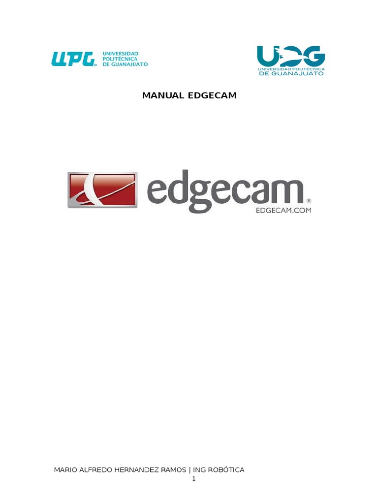 Manual de Uso de Edgecam | PDF