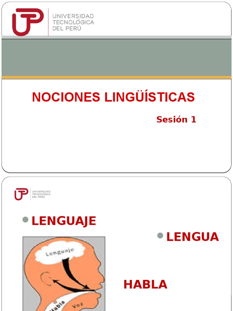 Nociones Lingüísticas | PDF | Habla | Dialecto