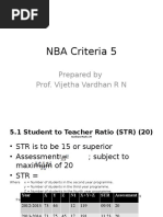 NBA Criteria Wise Files Reqd-09072021 | PDF | Curriculum | Educational ...