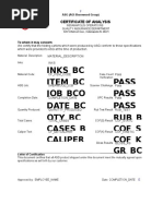 Drop Ball Test Certification | PDF