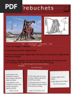 Trebuchet Arm Ratio Guide | PDF | Torque | Velocity
