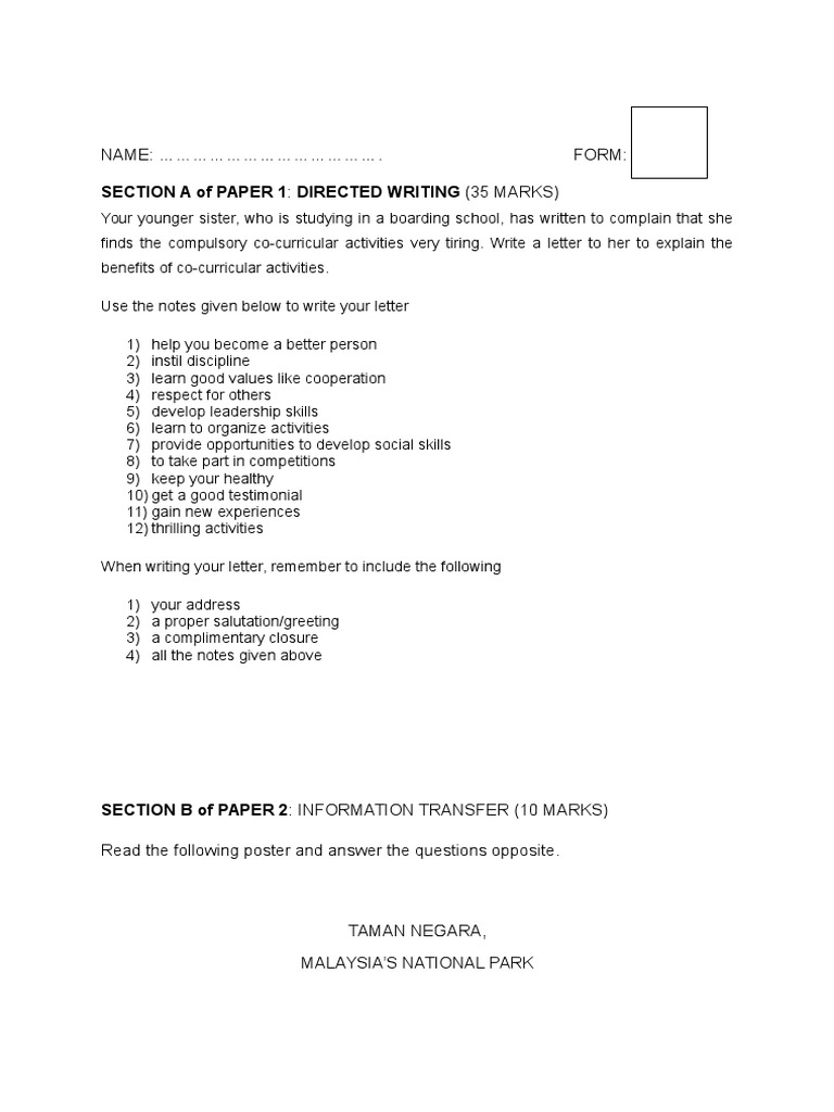 Up1 Form 4 2014 | PDF | Ellipsis