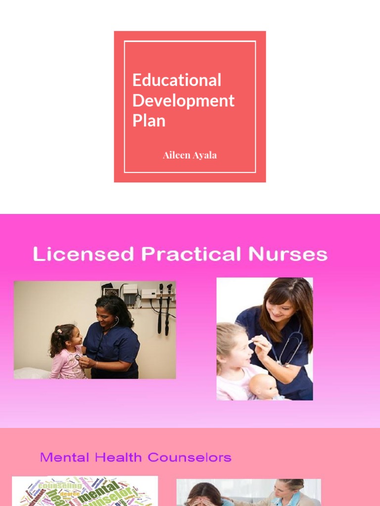 Educational Development Plan - Aileen Ayala 1 | PDF