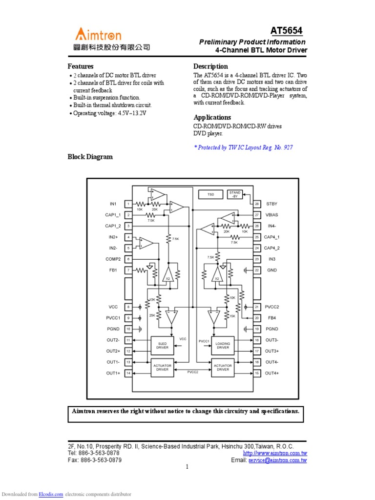 At 5654 H | PDF | Power Supply | Amplifier