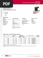 Baumer CH-8501 Precision Switches Guide | PDF