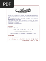 Six Kalimas in English Explained | PDF | Prophets And Messengers In ...