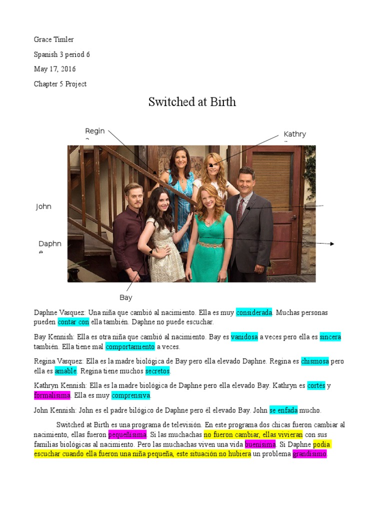 Chapter 5 Project | PDF | Salud y bienestar