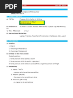 Word Wizard Role Sheet for Literature Circles | PDF | Human ...