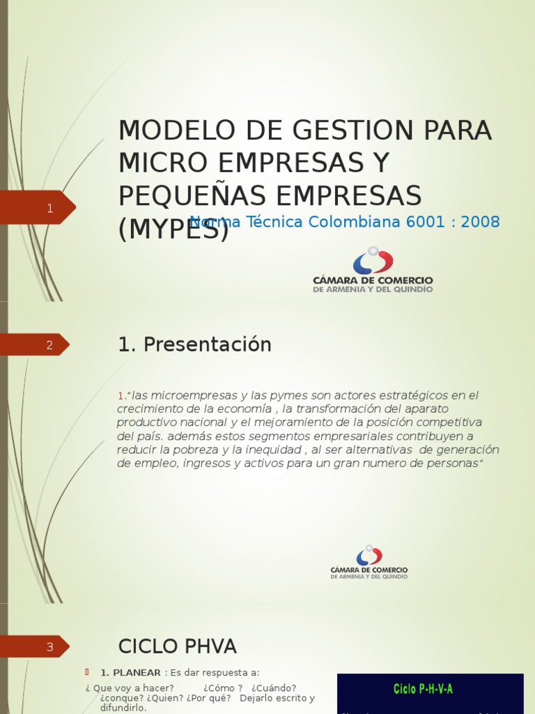 NTC 6001 No 1 Definiciones | PDF