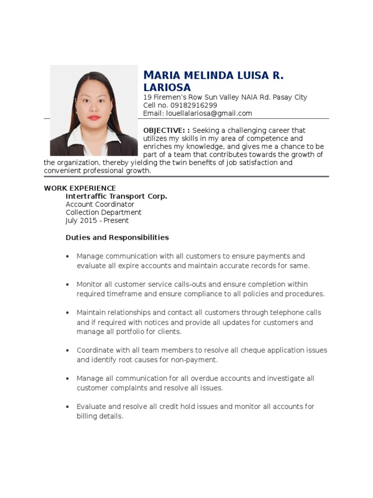 Luisa Resume | PDF | Competence (Human Resources) | Business