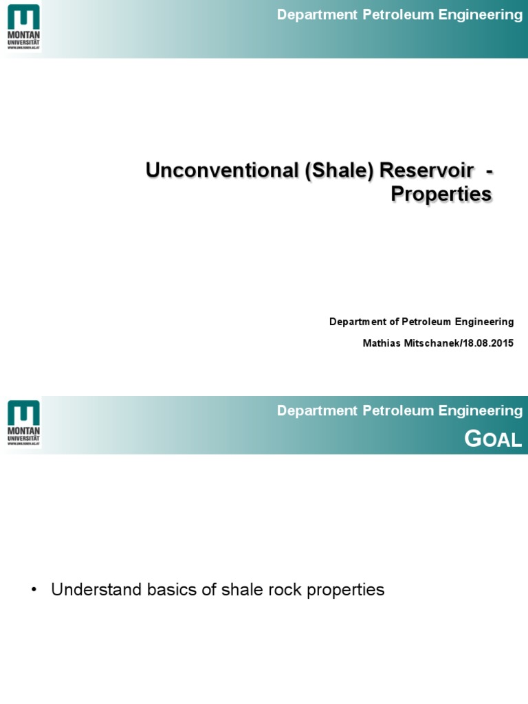 Integrated Project - Intro To Shale Reservoirs | PDF | Shale | Petroleum