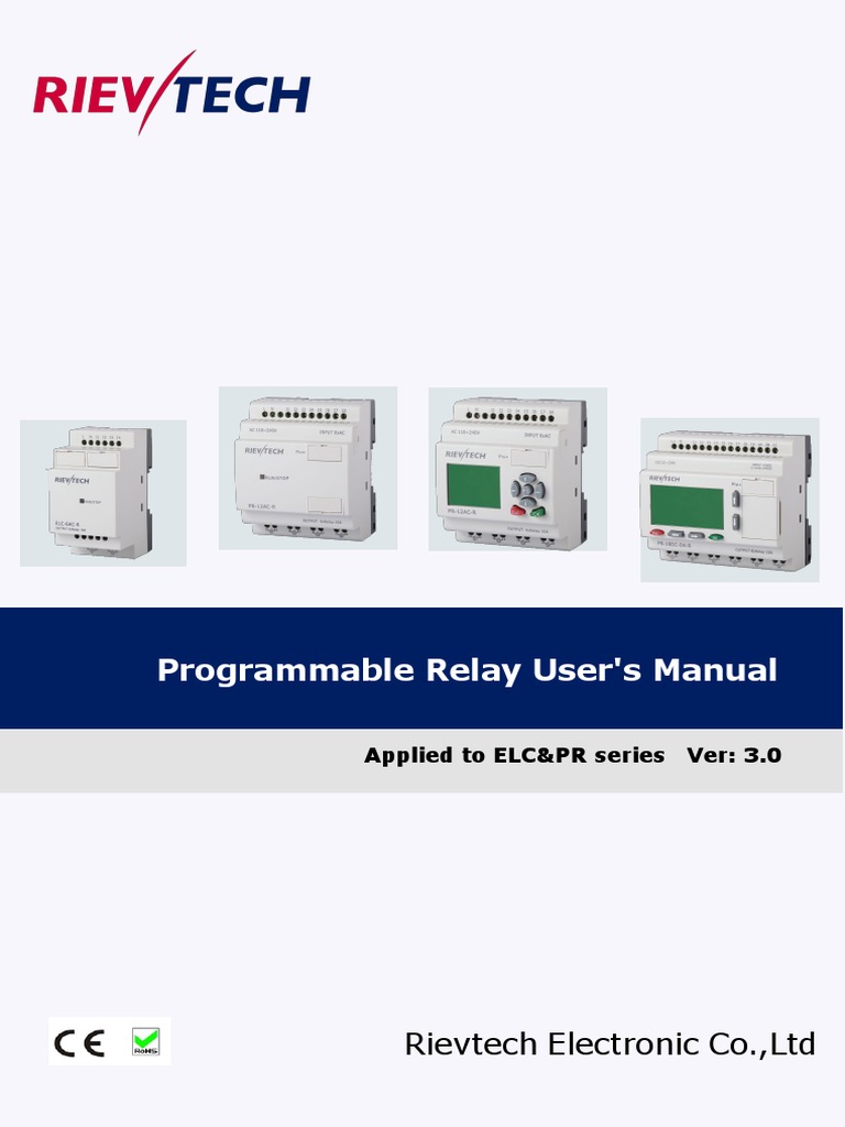 Rievtech User Manual | PDF | Programmable Logic Controller | Usb